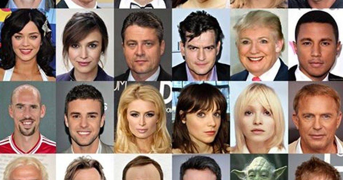 Di chi sono i volti famosi? I mashups di Gesichtermix