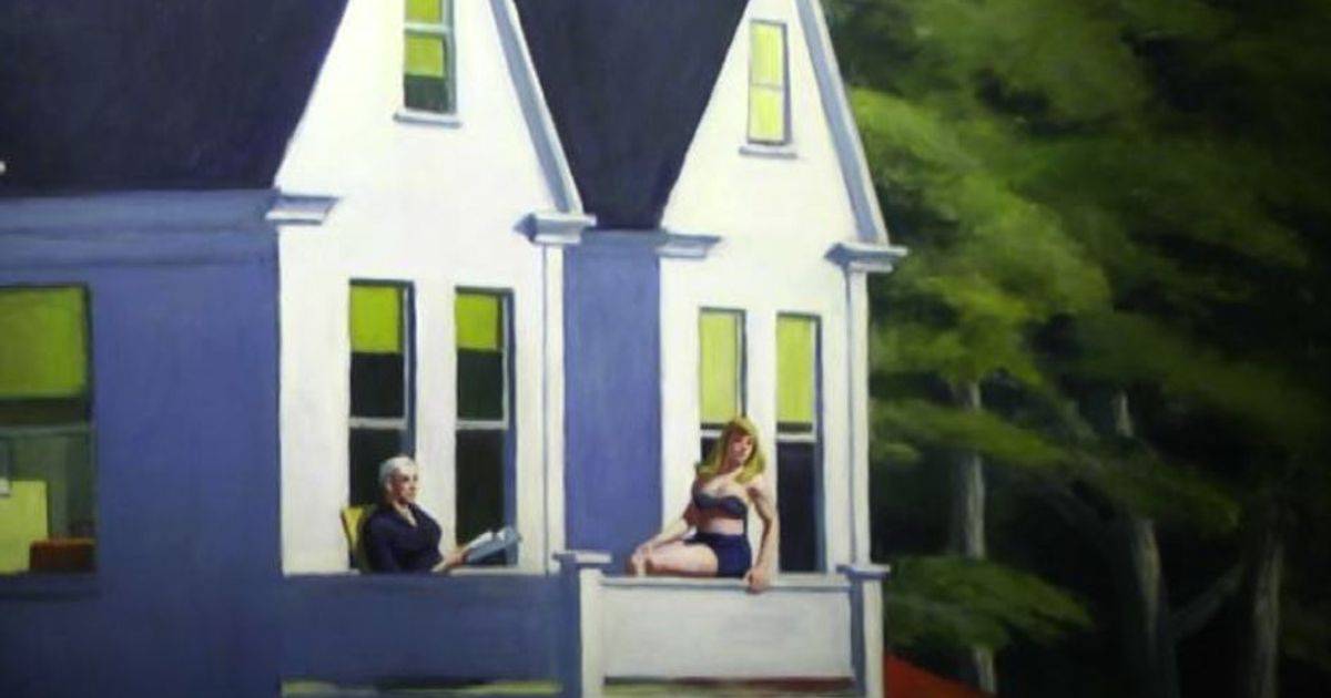 “Edward Hopper” in mostra a Roma, tra paesaggi, luci e scorci