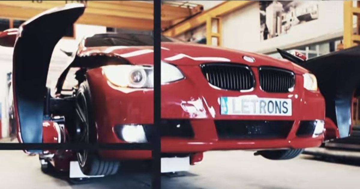 Letrons, le auto diventano dei Transformers giganti