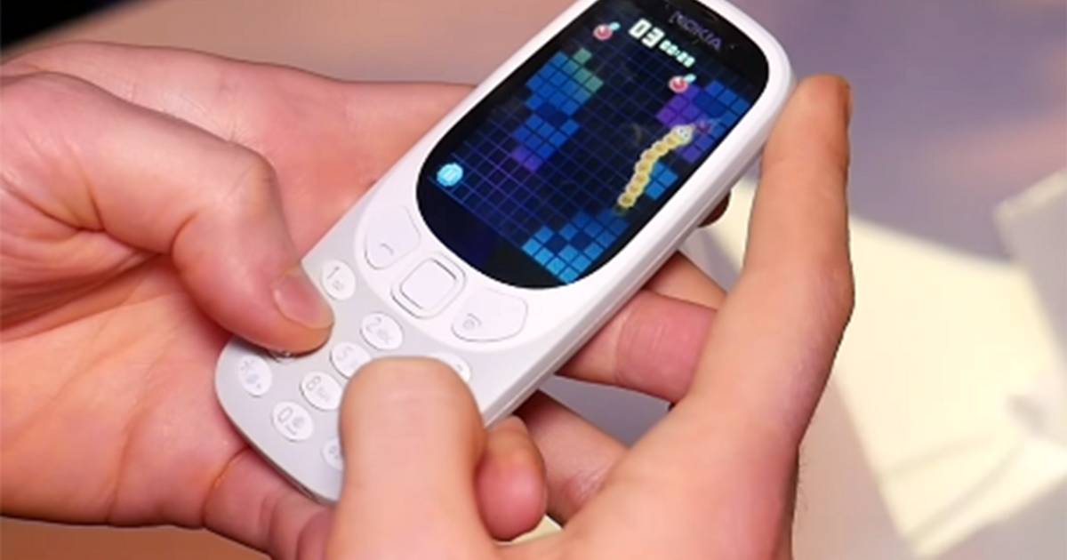 Il ritorno del Nokia 3310 rigorosamente insieme a Snake!