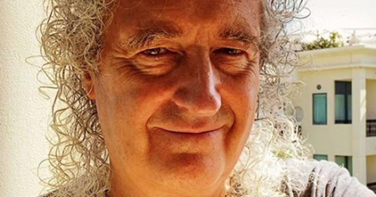 Bryan May condivide un post su Instagram in sostegno dell'Italia