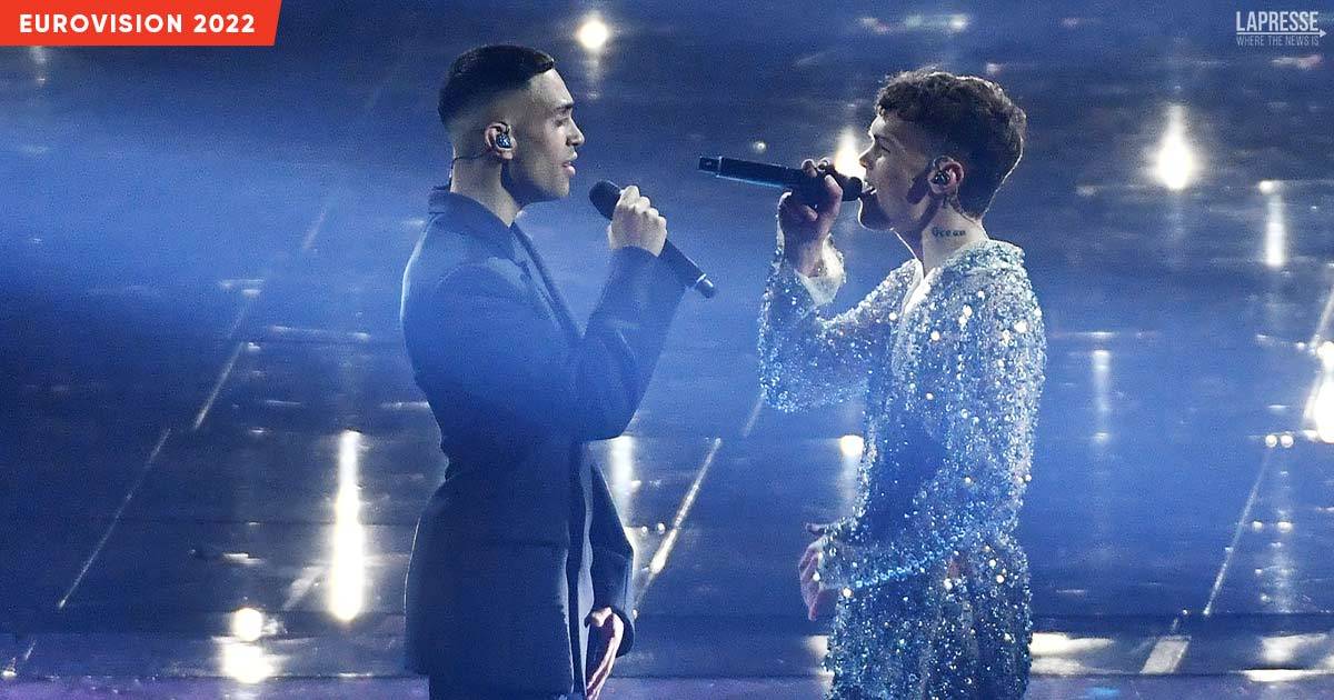 Eurovision 2022, il racconto della finale: Mahmood e Blanco fanno ...