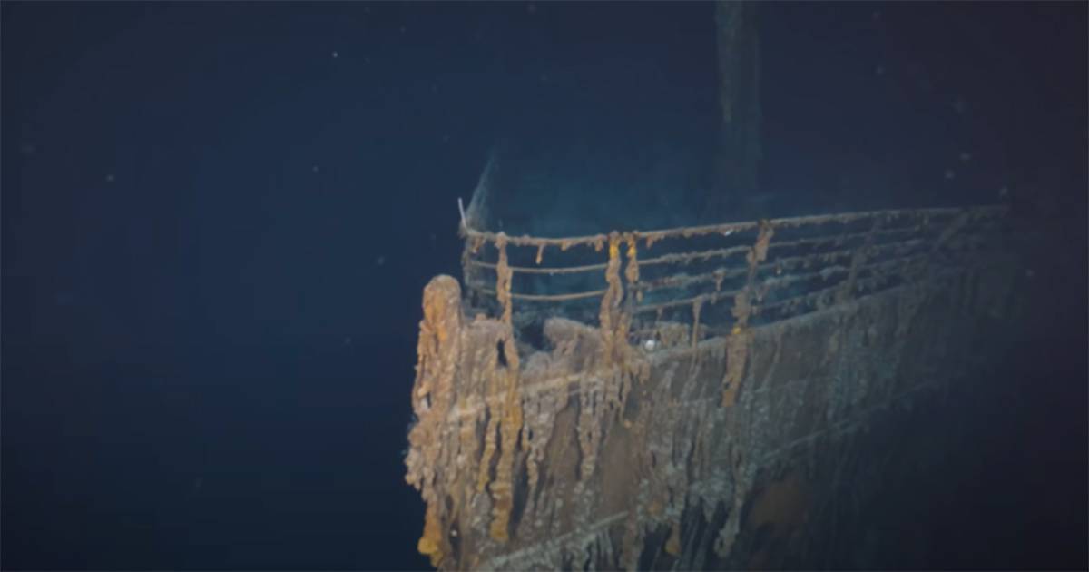 Ecco le prime immagini 8K del Titanic a 3800 metri di profondità