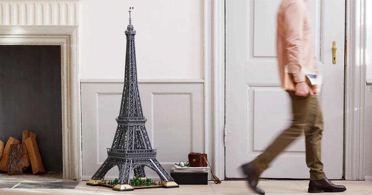 La Tour Eiffel della Lego è finalmente realtà: ecco tutti i dettagli