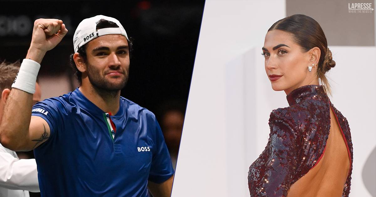 Melissa Satta e Matteo Berrettini beccati dalle telecamere a San Siro ...