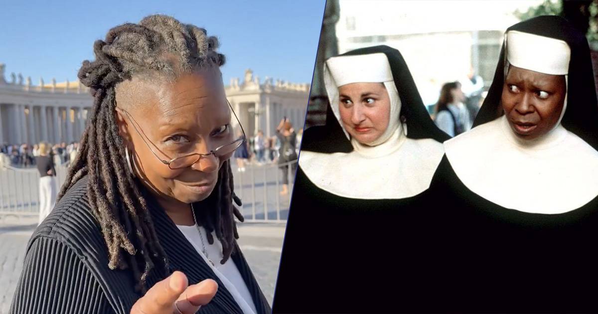 Sister Act 3: che cosa ci fa Whoopi Goldberg a Piazza S. Pietro?