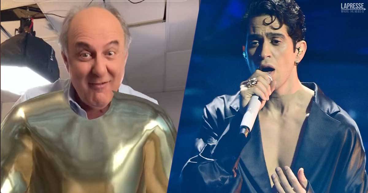 Anche Gerry Scotti balla Tuta gold di Mahmood, il video diventa virale